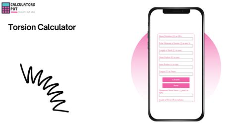 Torsion Calculator