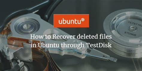 how to recover deleted files in ubuntu through testdisk vitux