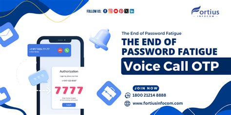 easy account verification with voice call otp fortius infocom