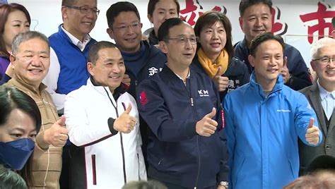 選後首同框！稱侯是最強母雞 朱立倫：2024提最強候選人