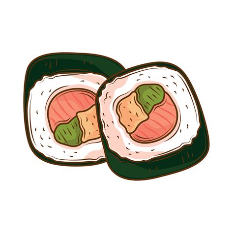 Delicious Sushi Icon 10818360 Vector Art At Vecteezy