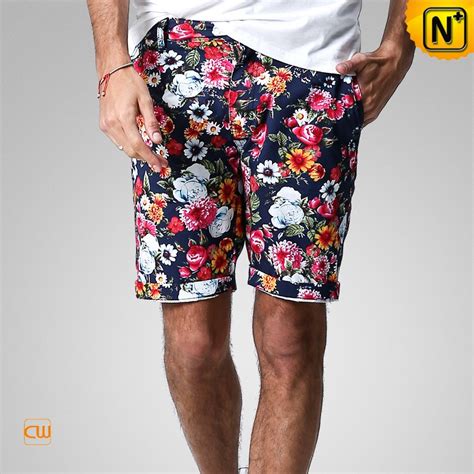 Mens Floral Printed Bermuda Shorts Cw140465