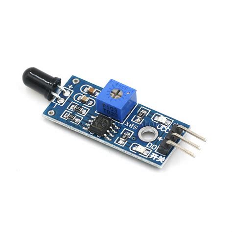 ir 적외선 3 와이어 불꽃 감지 센서 모듈 arduino용 ir 불꽃 센서 모듈 감지기 smartsense 전기 장비 및 소모품