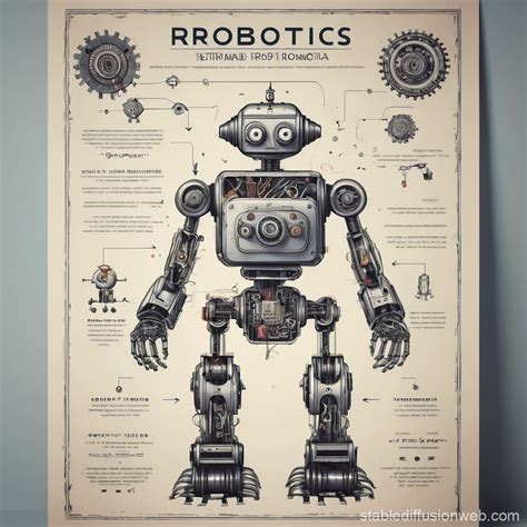 Handmade Robotics Poster Stable Diffusion Online