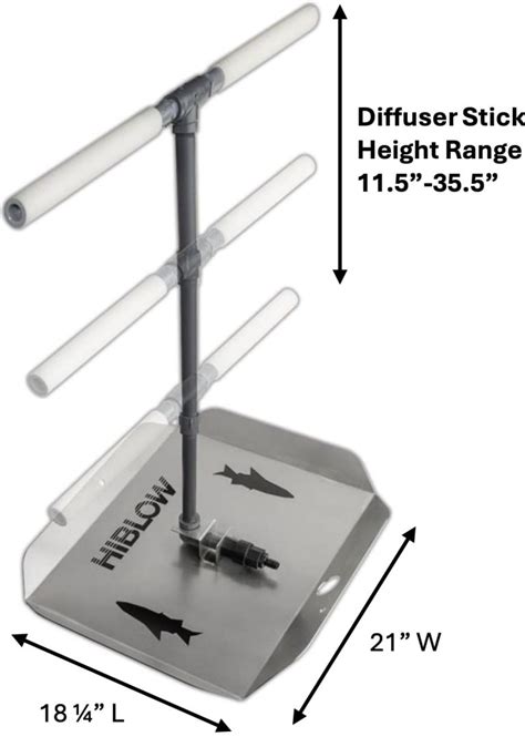 Adjustable Height Diffuser Hiblow Usa