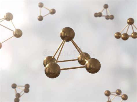 Science Atom Molecular Dna Model Structure Stock Illustration Illustration Of Gemstone Circle