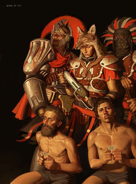 Legionary And Vulpes Inculta Fallout And 1 More Drawn By Deimosart