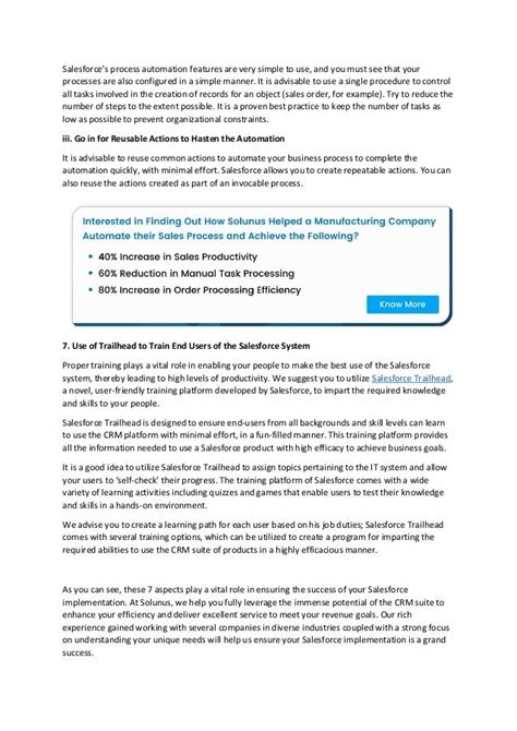 7 Vital Elements Of Salesforce Implementation Success Pdf