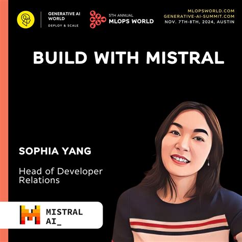 Sophia Yang Phd On Linkedin Excited To Speak At The Generative Ai