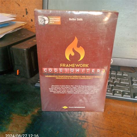 Jual Framework Codeigniter 3 Membanguna Pemrograman Berbasis Web Dengan Berbagai Kemudahan