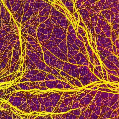 Premium Photo Neuron Cell Network Model Generative Ai