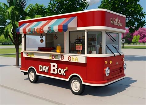 移动餐车 移动餐车 移动店车 四川艺宿家智能科技有限公司