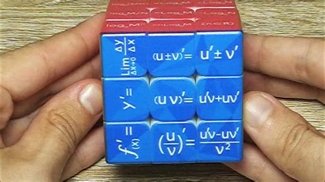 Math Formulas Rubiks Cube Youtube