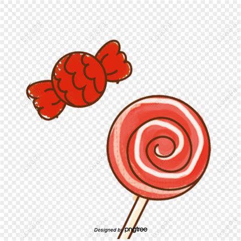 할로윈 일러스트 빨간 사탕 롤리팝회전달콤한캔디 Png 일러스트 무료 다운로드 Lovepik