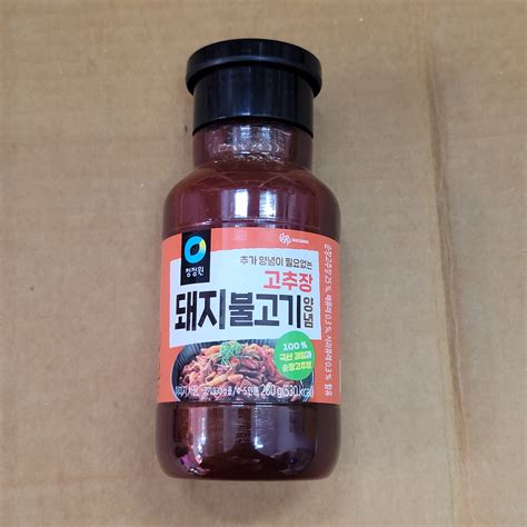 돼지고추장양념소 280g 1병 배민스토어