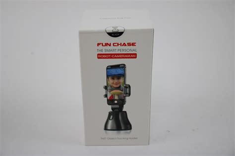 Fun Chase The Smart Personal Robot Camerman Phone Tracking Holder 9 Pieces Property Room
