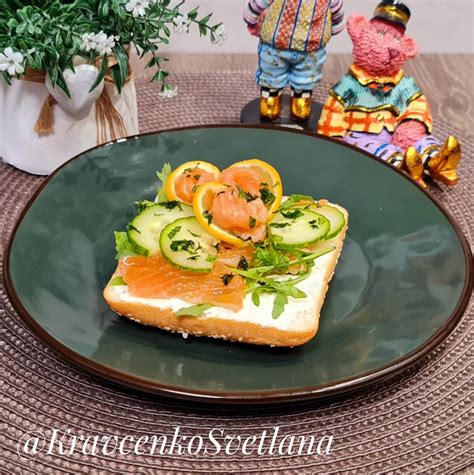 Бутерброды с лососем и огурцом рецепт с фото пошаговый от Svetlana Kravcenko 🇱🇻 Амбассадор