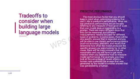 IDEAS FOR IMPROVING LLM Devpost