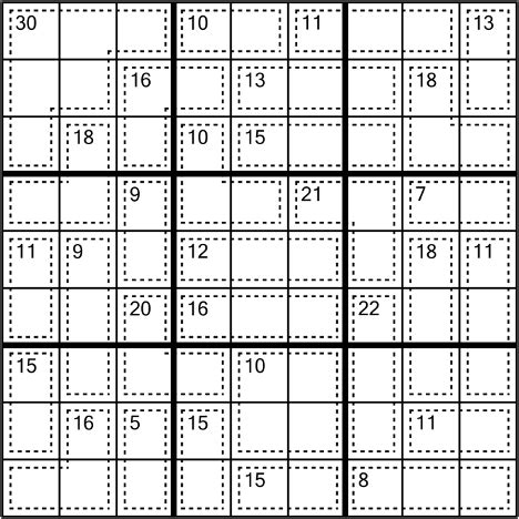 Killer Sudoku The Puzzle Doctor