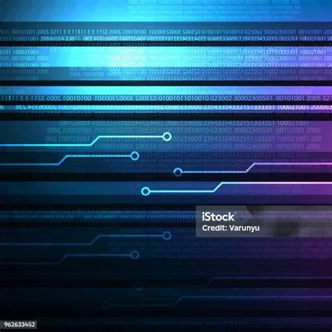 디지털 회로 보드 시스템 기술 배경 첨단기술 및 인터넷 개념 디자인 벡터 일러스트 레이 션 0명에 대한 스톡 벡터 아트 및 기타 이미지 Istock