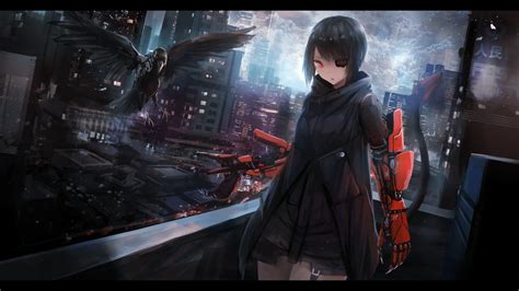 Futuristic Anime Wallpapers Top Free Futuristic Anime Backgrounds