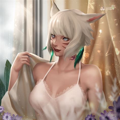 Y Shtola Rhul Final Fantasy And More Drawn By Llen Chabbie Danbooru