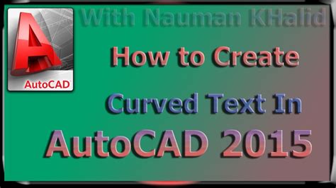How To Make Curved Text In Autocad Templates Sample Printables