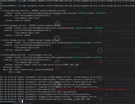 Nvidia Powerd Couldn T Set Max CPU Limit Fedora Discussion