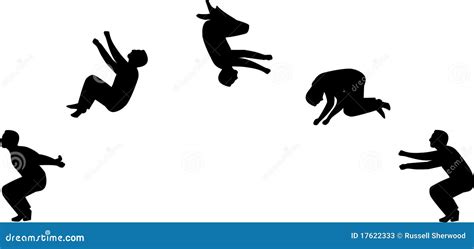 Backflip Ilustración Del Vector Ilustración De Enérgio 17622333