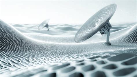 Surface Acoustic Wave Processing For Signal Filtering Applications Stock Illustration