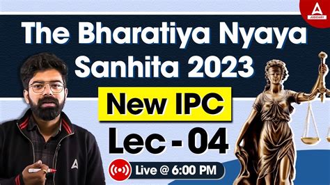 BNS Bhartiya Nyaya Sanhita 2023 Lecture 04 New Criminal Laws BNS