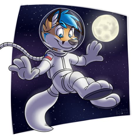 Spongebob Astronaut Moon