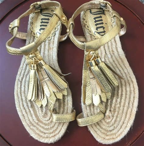 Juicy Couture Thong Slingback Gem