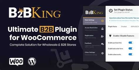 B2bking Gpl V5 4 20 The Ultimate Woocommerce B2b And Wholesale Plugin