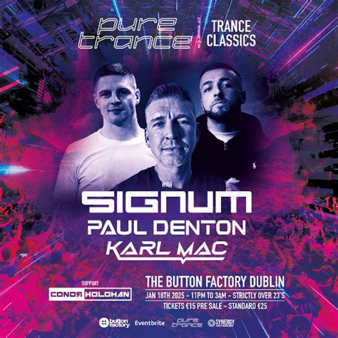 Stream Conor Holohan Pure Trance Ireland Button Factory Dublin 18th Jan 2025 By Conor