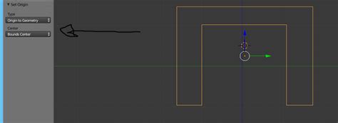 Set Origin To Geometry Center Blender Stack Exchange