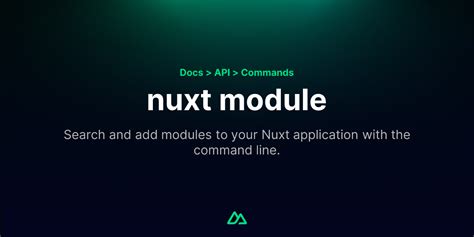 Nuxt Module · Nuxt Commands V3