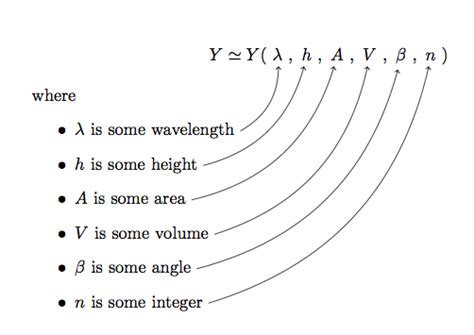 Custom Labelling Of Variables Under An Equation TikZ TeX LaTeX Stack Exchange