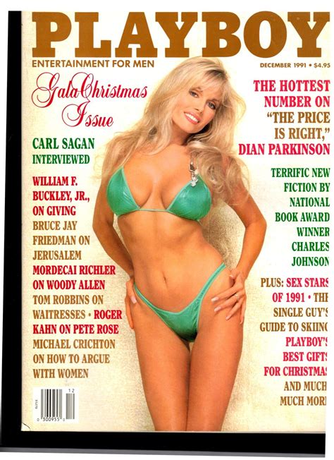 Playboy Magazine December 1991 Dian Parkinson Carl Sagan Interview Ebay