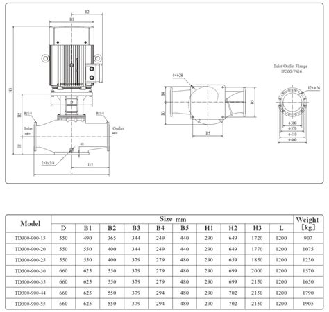 TD300 Marine Pump Works