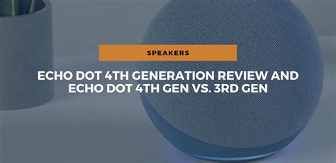Echo Dot 4th Generation Features