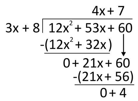 Dividing Polynomials Sample Questions Dividing Polynomials Sample Questions