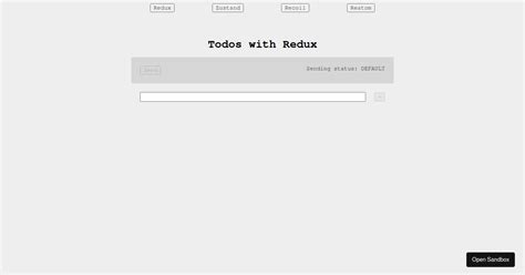 Zustand Examples CodeSandbox