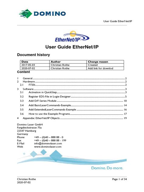 Userguide Ethernetip En Cro 2017 05 08 Pdf Internet Protocol Suite