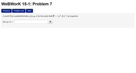 solved find a potential function phi x y z for the vector