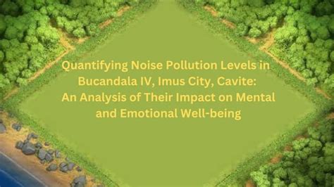 Quantifying Noise Pollution 1pdf