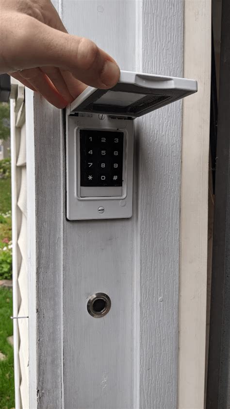 Finally Completed My Programmable Garage Keypad Homeassistant