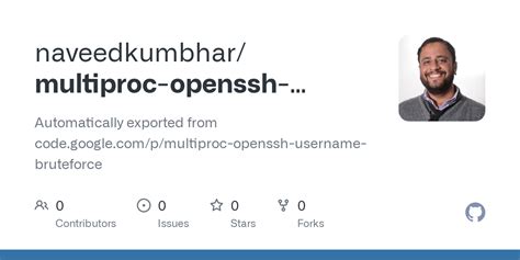 GitHub Naveedkumbhar Multiproc Openssh Username Bruteforce Automatically Exported From Code