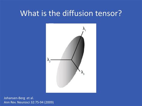 PPT DIFFUSION TENSOR IMAGING PowerPoint Presentation Free Download ID 6728456