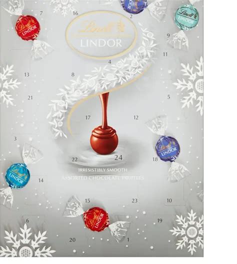 Lindt Lindor Assorted Chocolate Advent Calendar 2023 Large 300 G A
